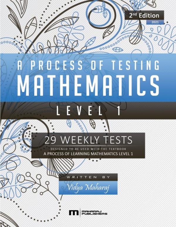 A Process of Testing Mathematics - Level 1 - The Book Jungle Jamaica