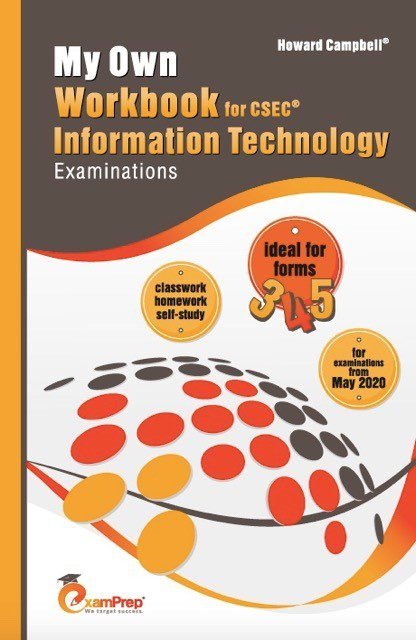 My Own Workbook for CSEC Information Technology Exam - The Book Jungle ...
