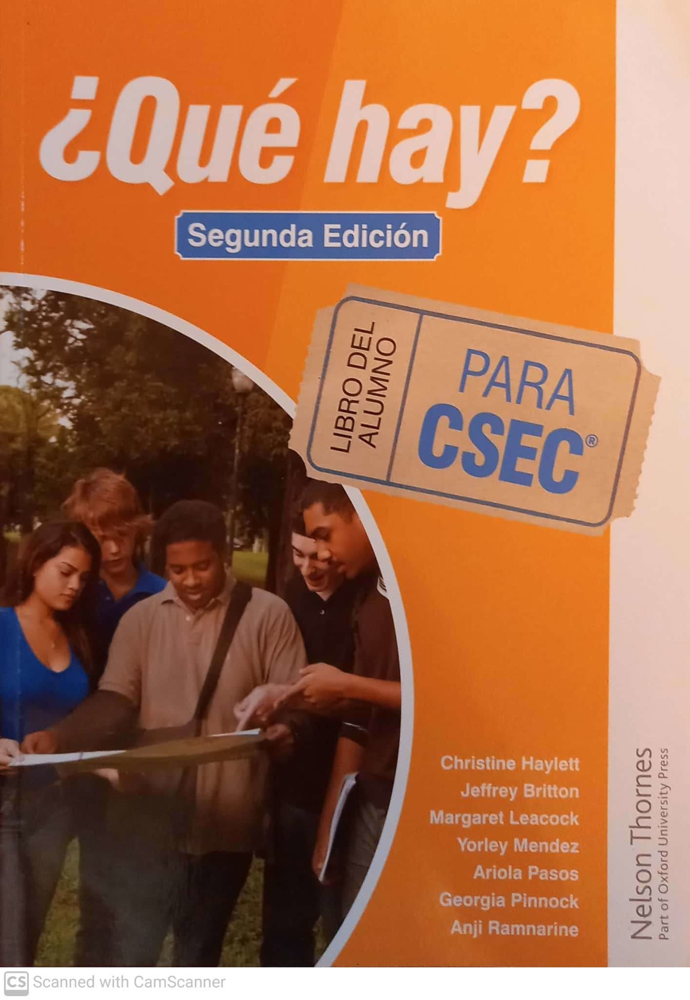 ?Que hay? Libro del Alumno para CSEC Second Edition - The Book Jungle ...