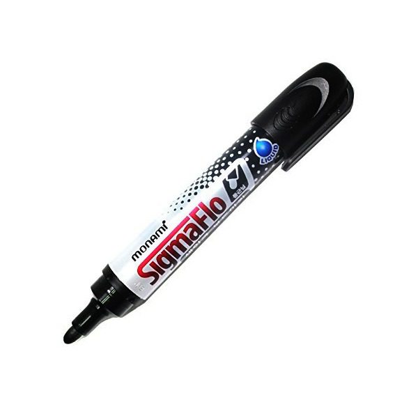 SigmaFlo-White Board Marker Black - The Book Jungle Jamaica