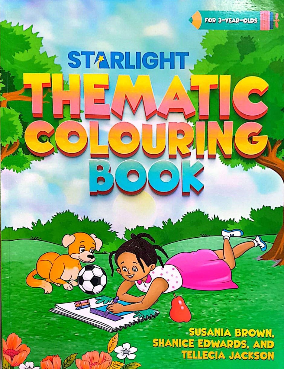 Starlight Thematic Colouring Book age 3 - The Book Jungle Jamaica