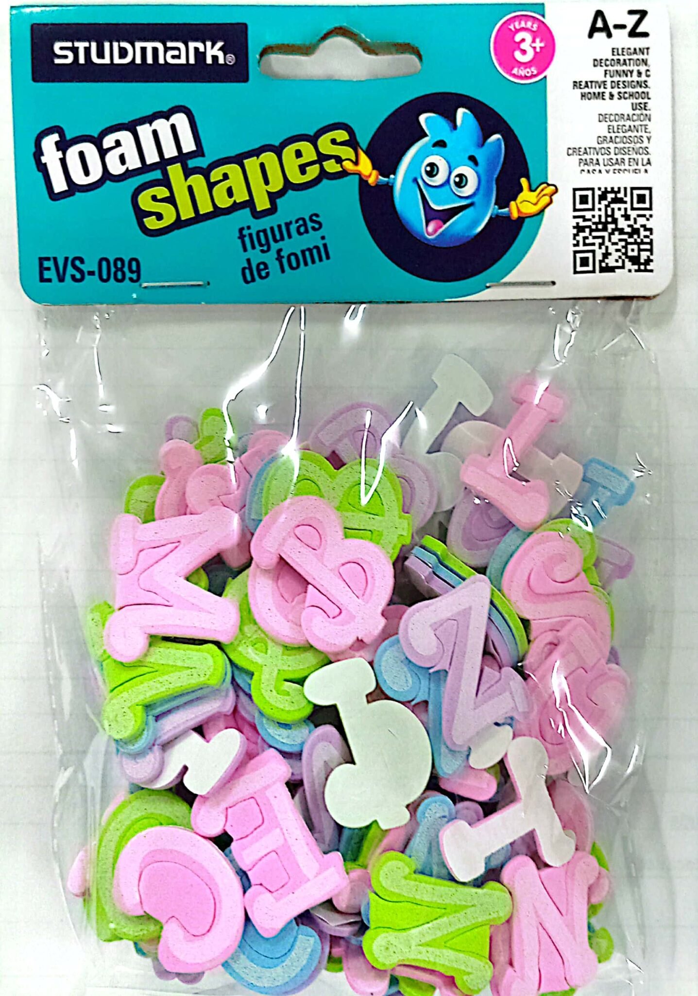 Studmark Foam shapes letters - The Book Jungle Jamaica