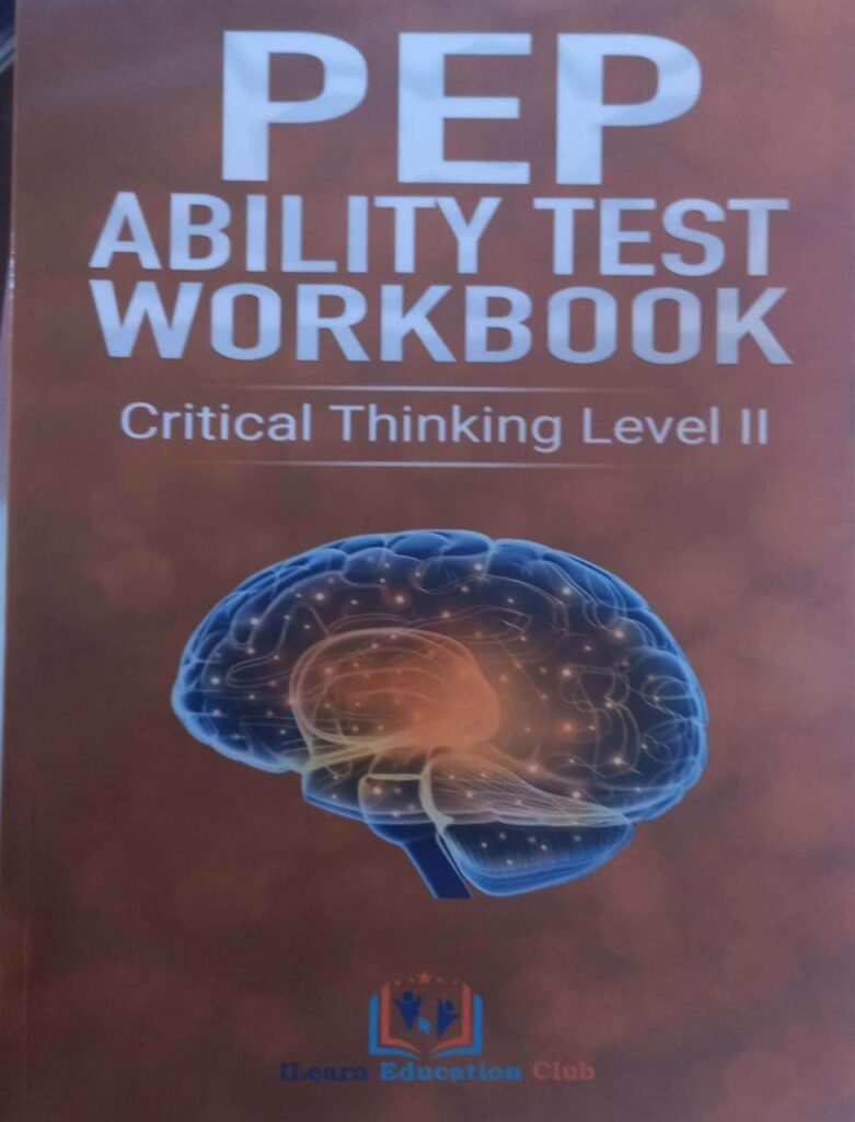 PEP Ability Test Workbook Critical Thinking Level 11 - The Book Jungle ...