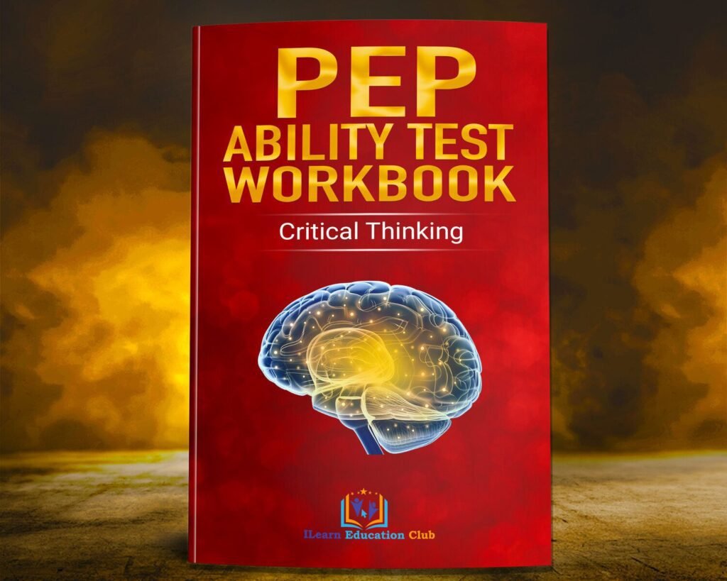 PEP Ability Test Workbook Critical Thinking - The Book Jungle Jamaica